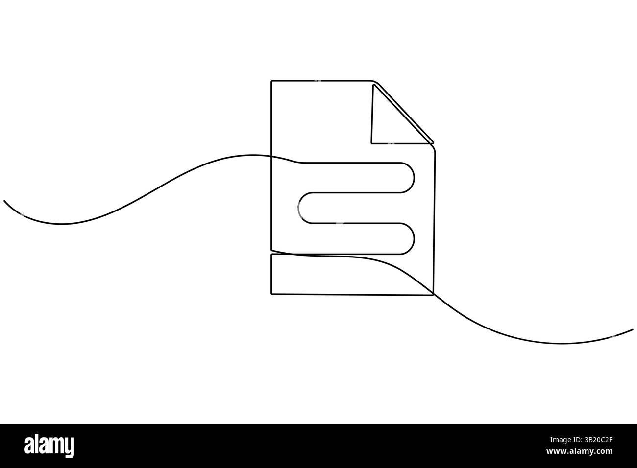 Continuous simple one line hi-res stock photography and images - Alamy