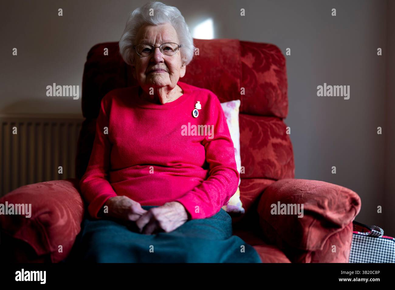 100-year-old VE Day veteran, former Wren Ruth Barnwell, who has ...