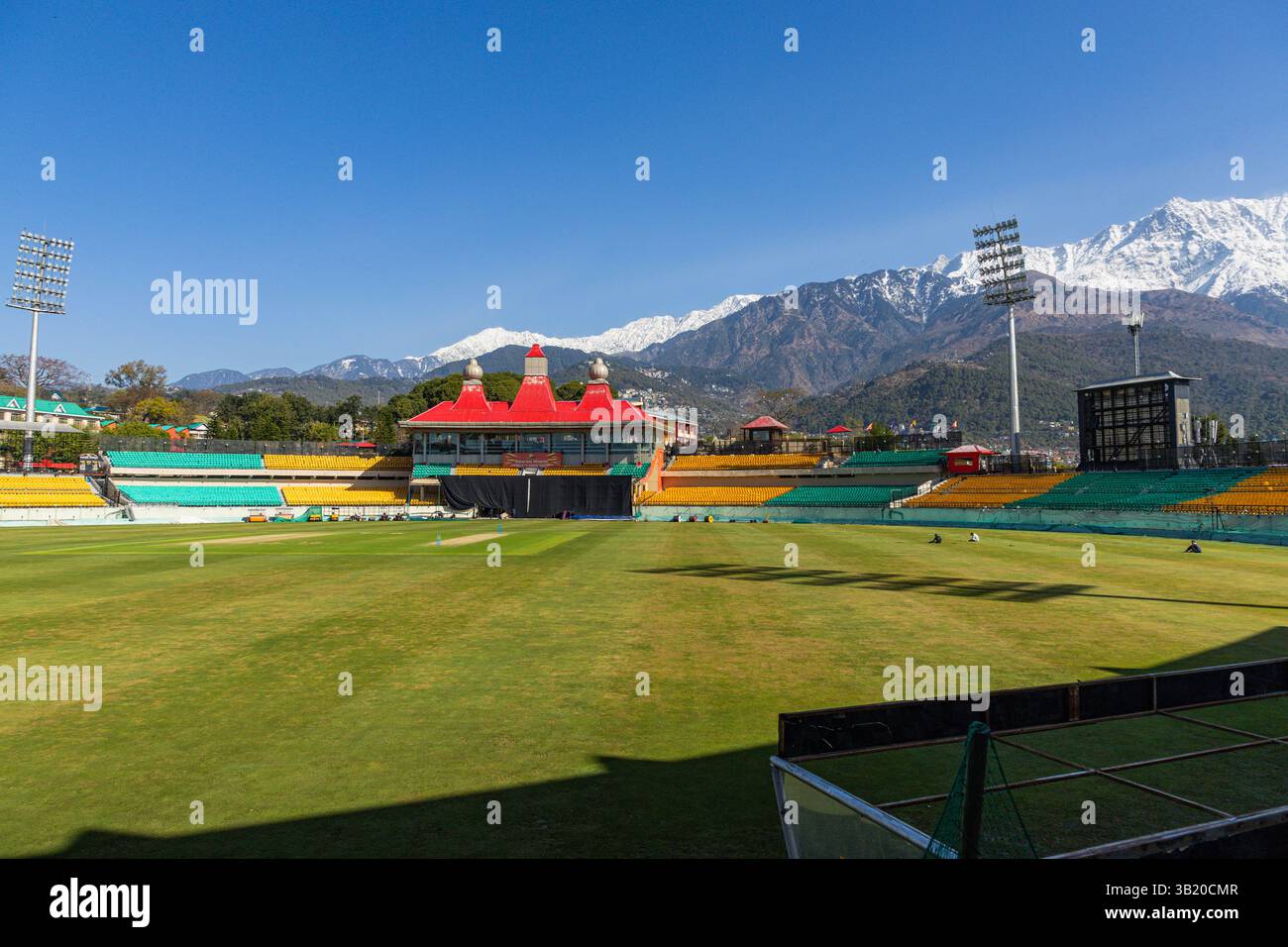 HPCA cricket stadium, Dharamshala India Stock Photo - Alamy