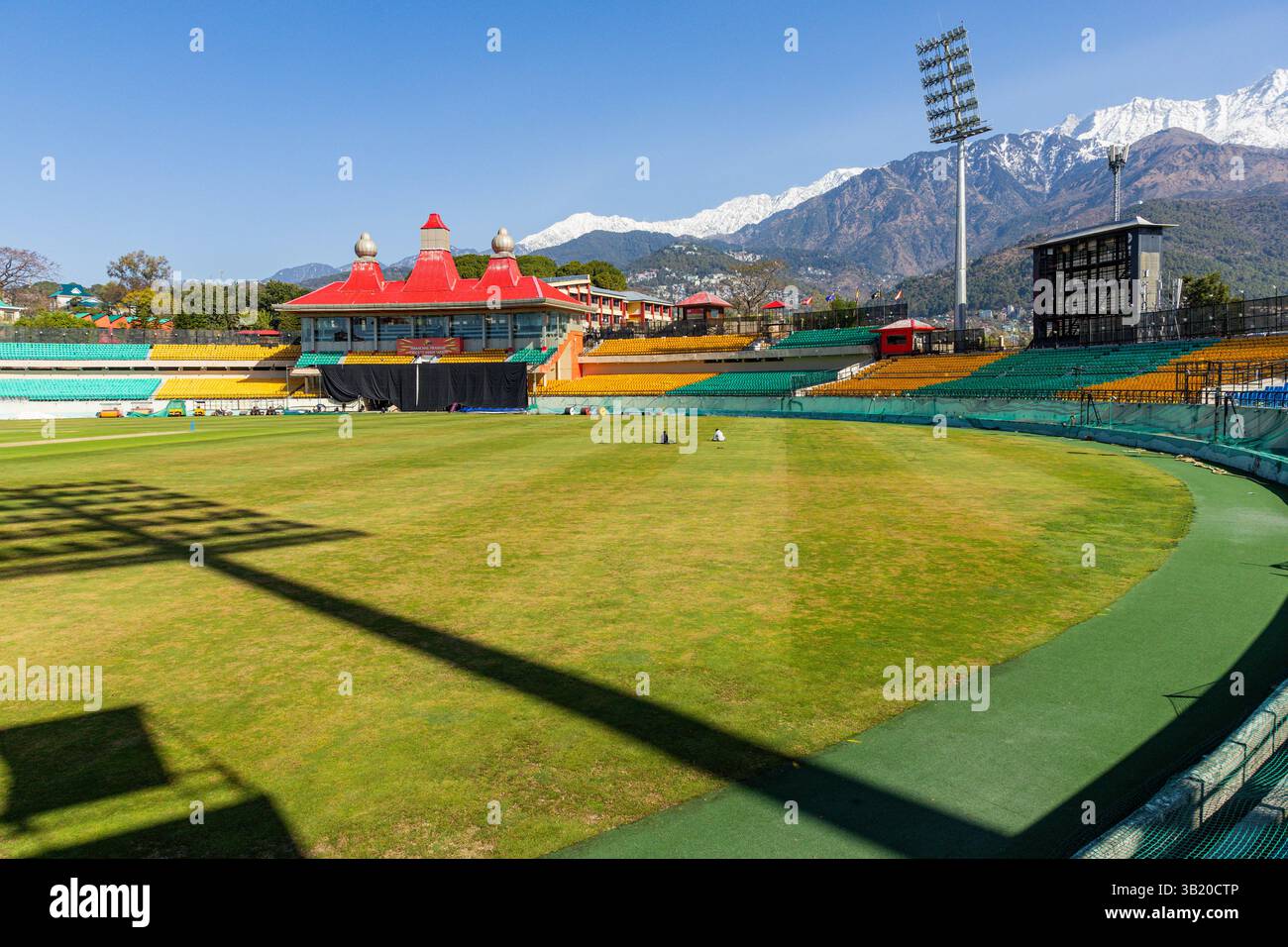 HPCA cricket stadium, Dharamshala India Stock Photo - Alamy