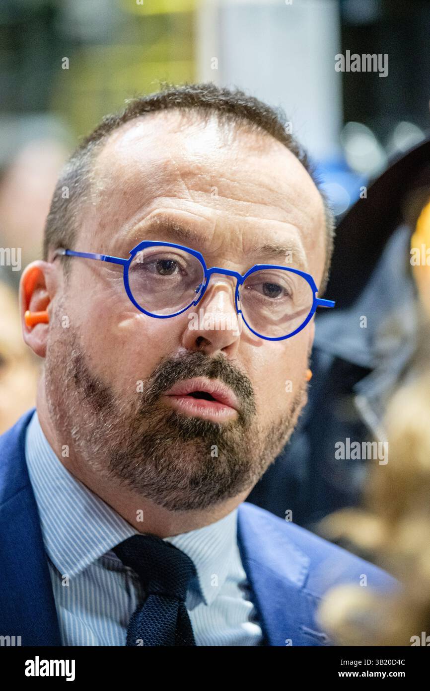 annick Neuder, Minister for Health, visiting Valserve, a global ...