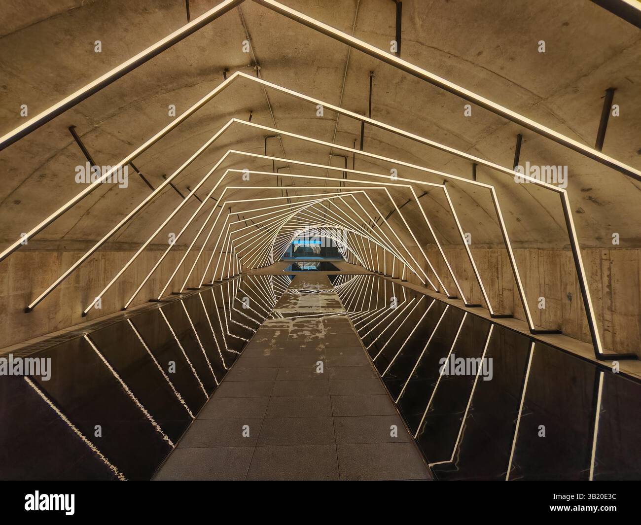 The cool light and shadow design of the No. 2 bridge arch of Sandong ...