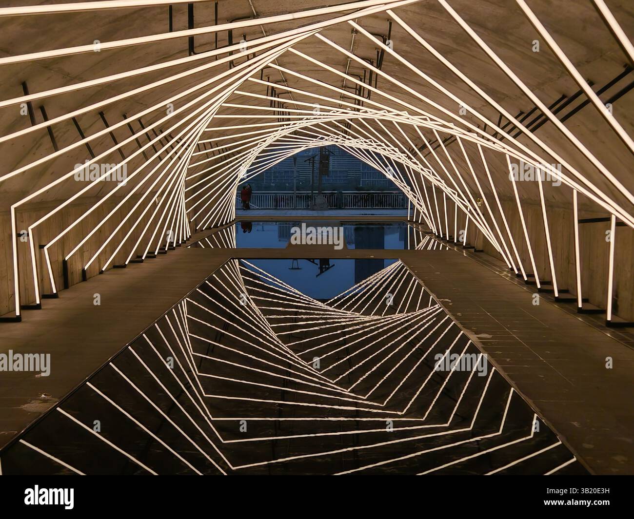 The cool light and shadow design of the No. 2 bridge arch of Sandong ...