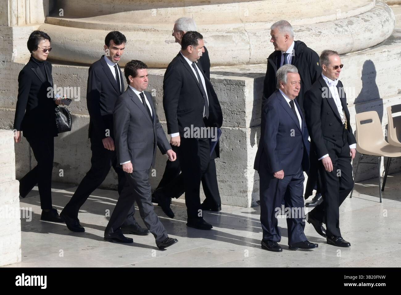 United Nations Secretary-General Antonio Guterres arrives to attend the ...