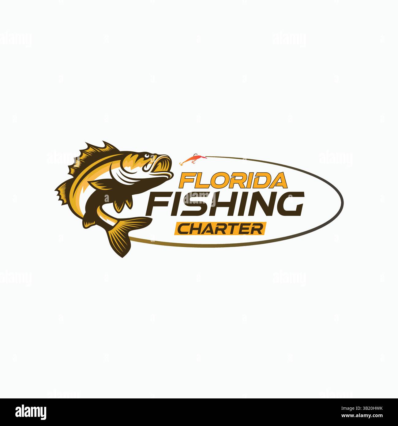 Fish design elements Cut Out Stock Images & Pictures - Alamy