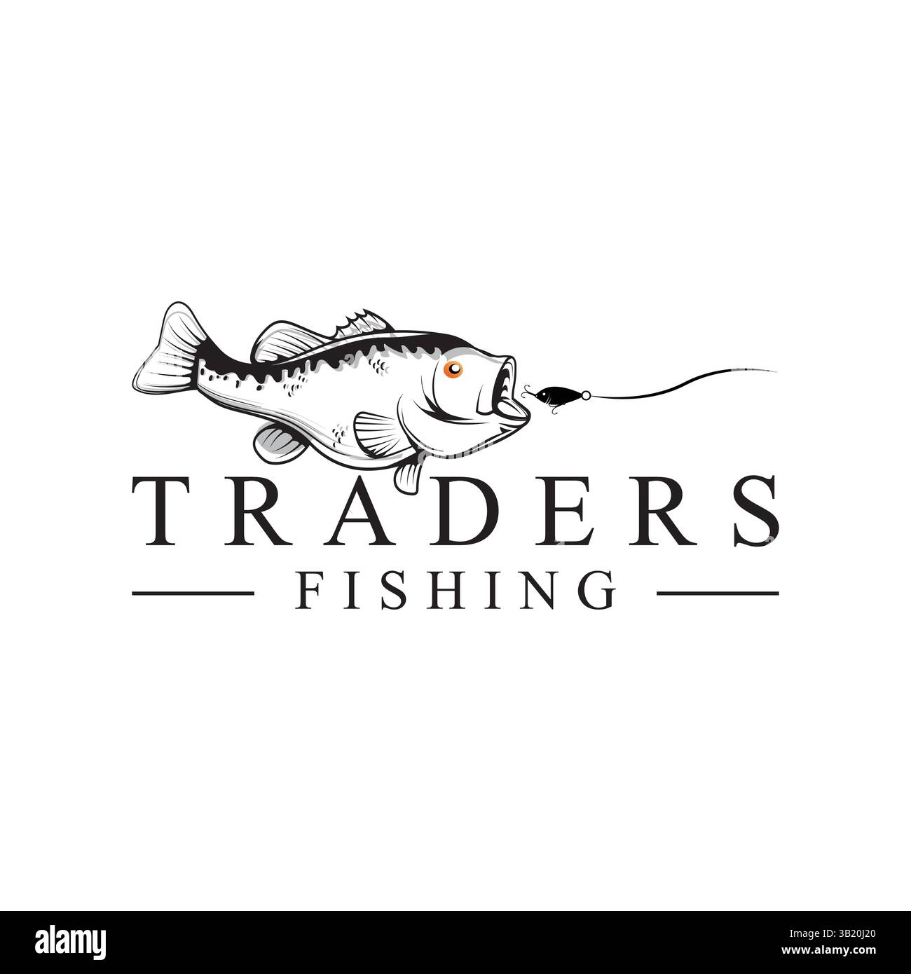 Fish design elements Cut Out Stock Images & Pictures - Alamy