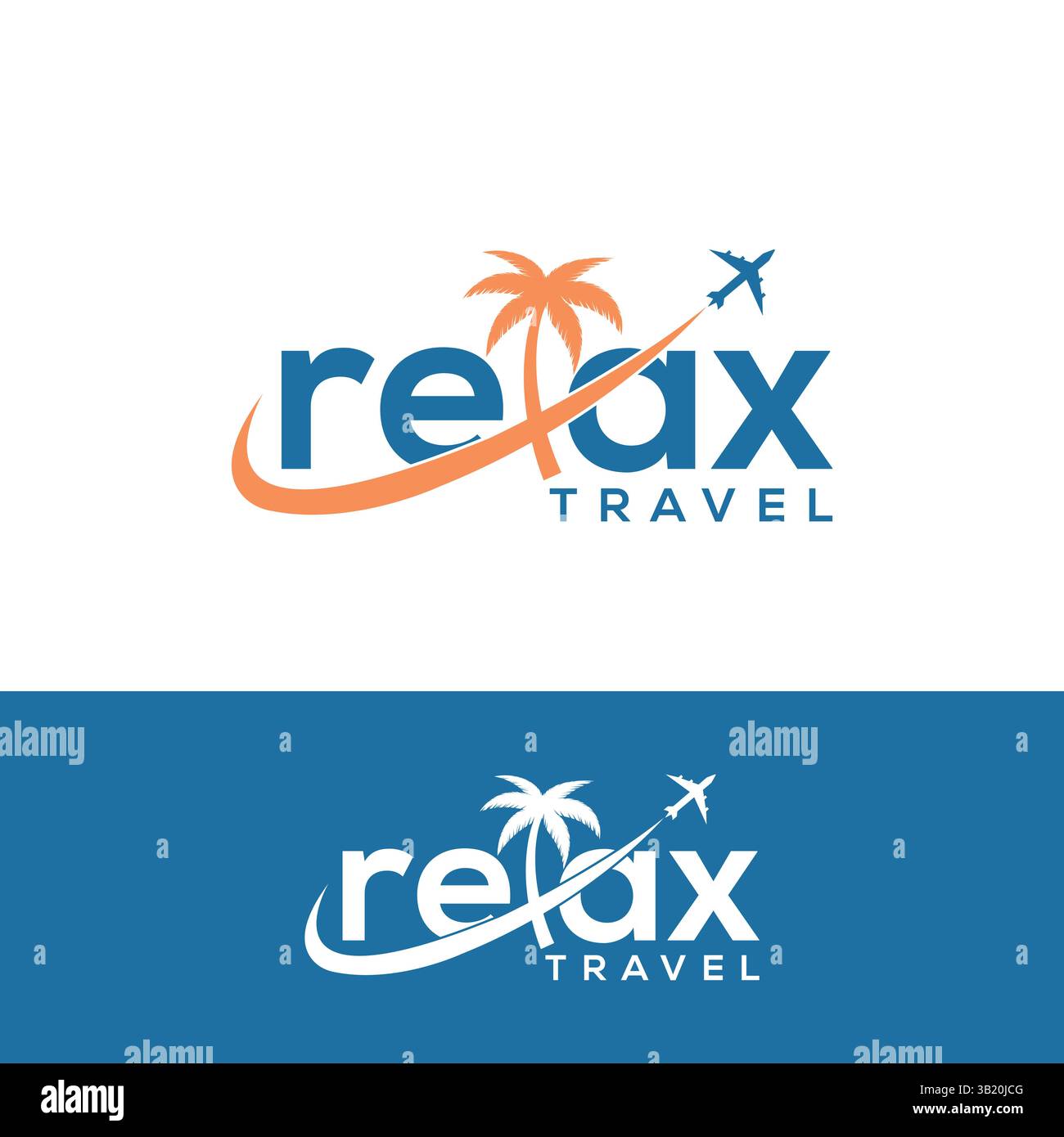 Modern travel logo design in vector template formate Stock Vector Image ...