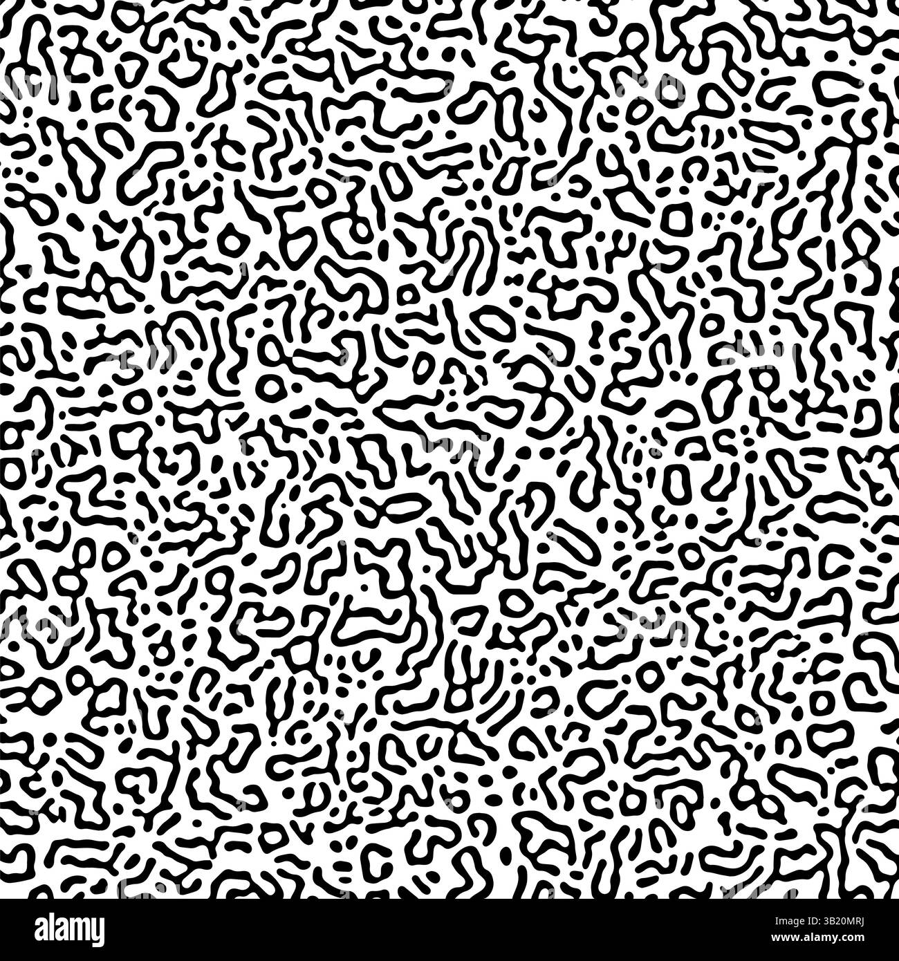 Generative algorithm psychedelic background. Reaction diffusion or turing pattern formation ...