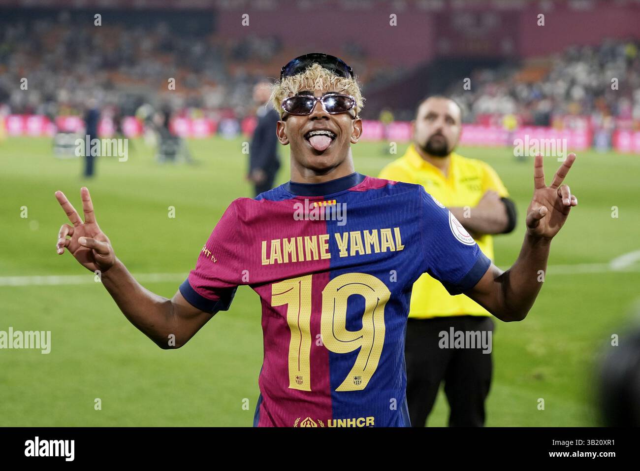Lamine yamal copa de rey final hi-res stock photography and images - Alamy