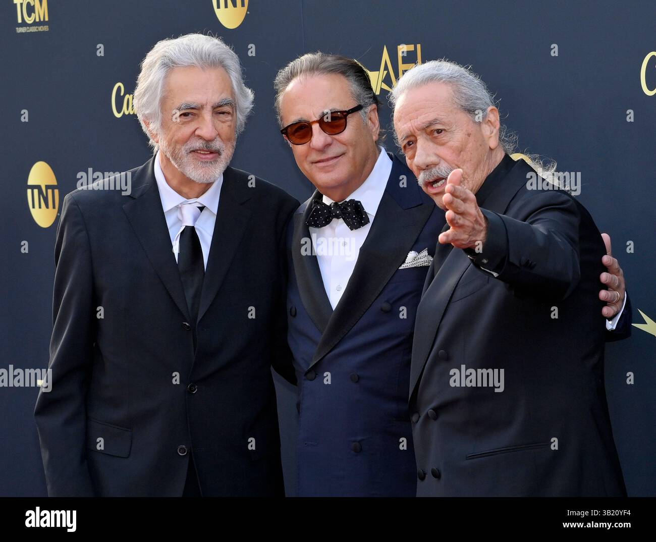 Actor Joe Mantegna, director Andy Garcia and actor Edward James Olmos ...