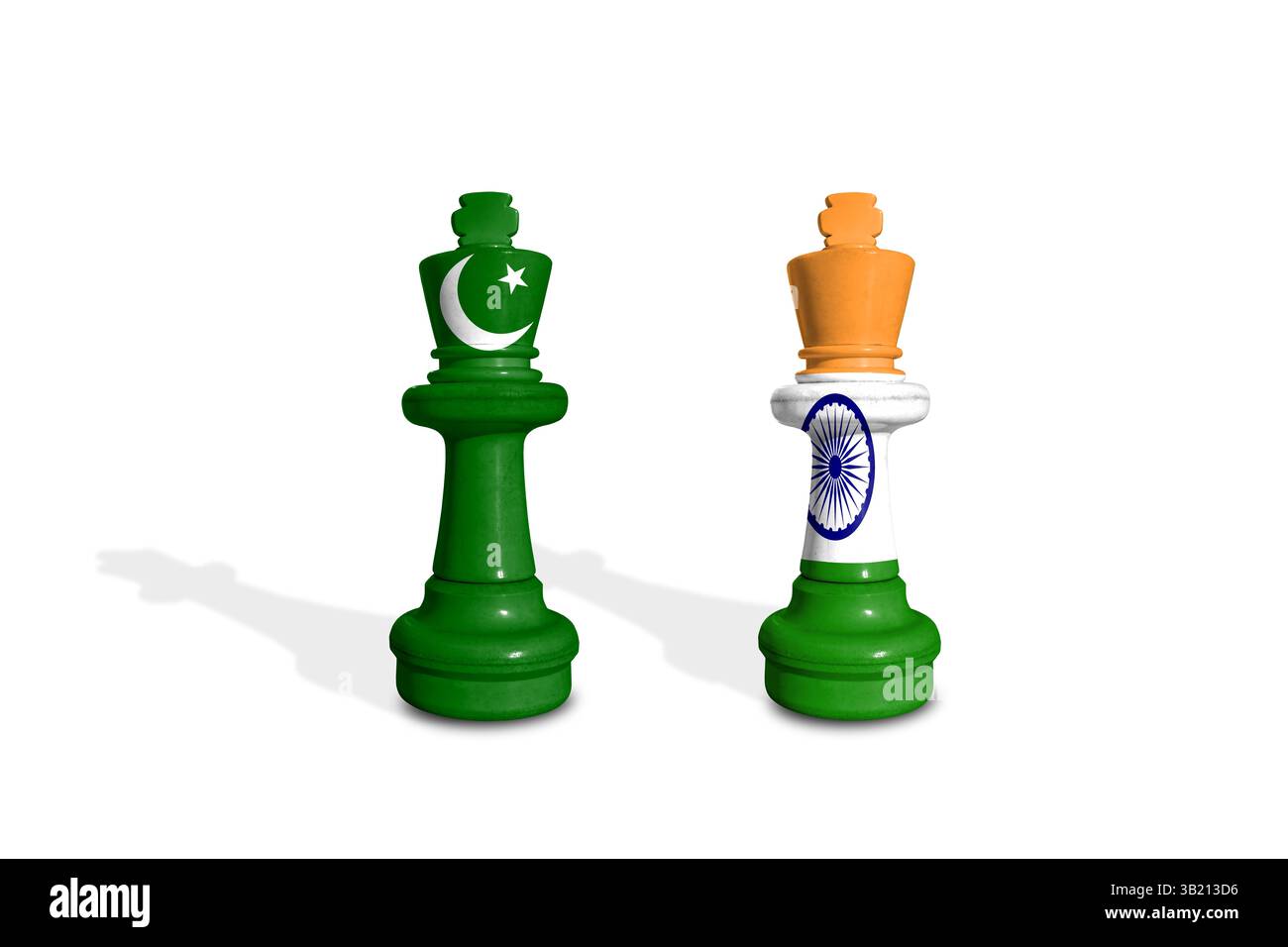 India united states flags hi-res stock photography and images - Alamy