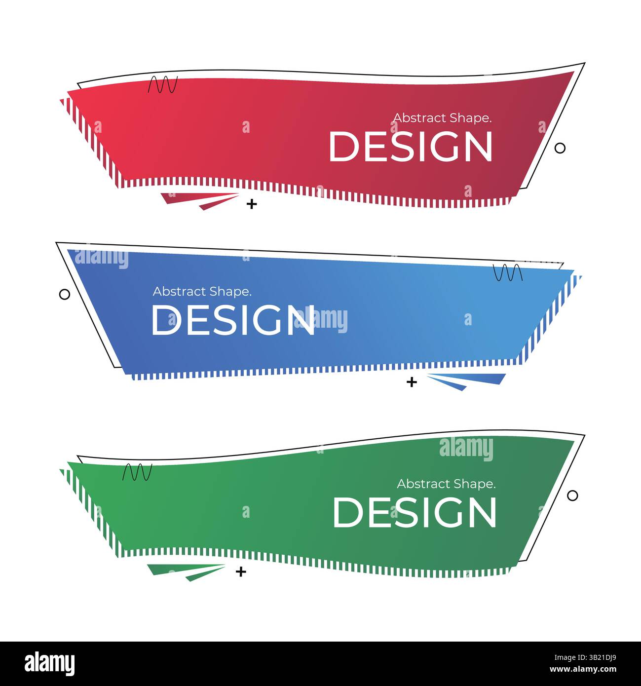 Abstract rectangle gradient shape designs Stock Vector Image & Art - Alamy