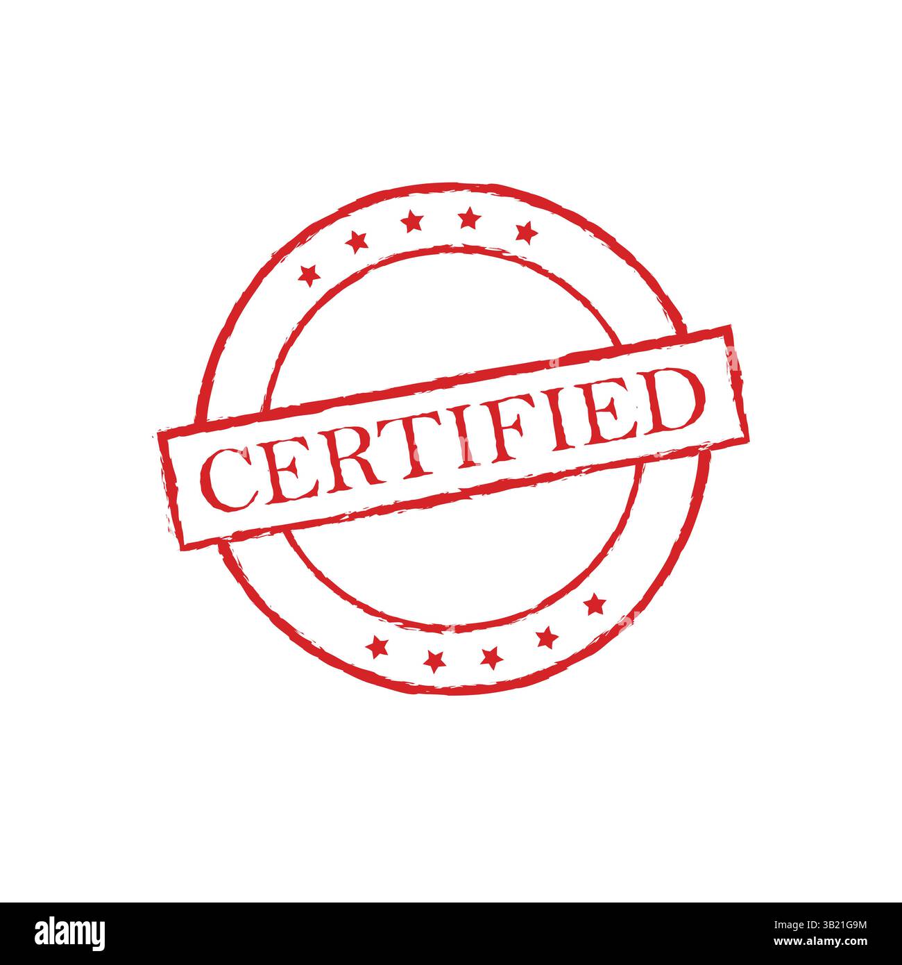 Official business stamp Stock Vector Images - Alamy