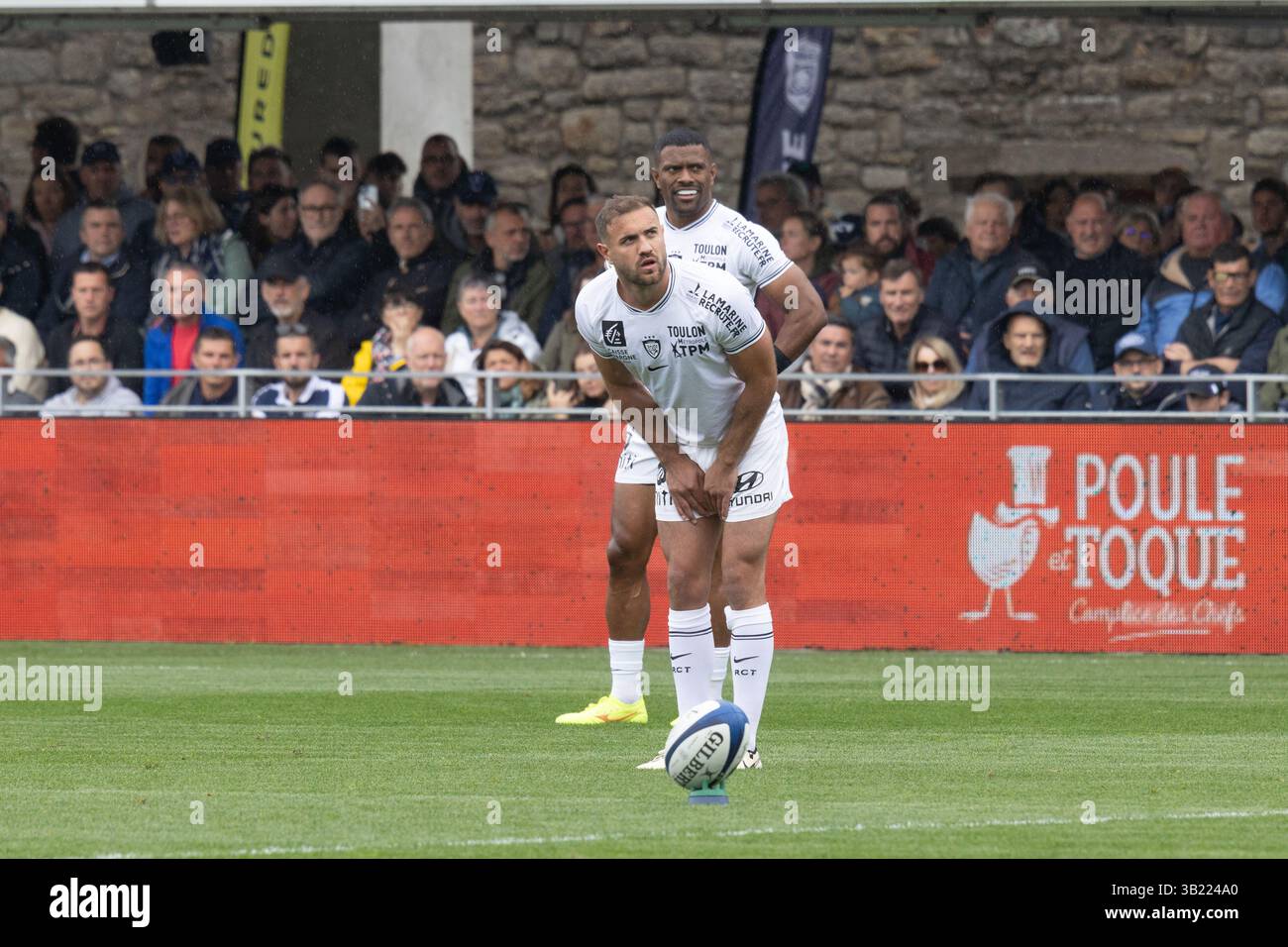 Vannes, France. 26th Apr, 2025. Melvyn Jaminet of Toulon during the ...
