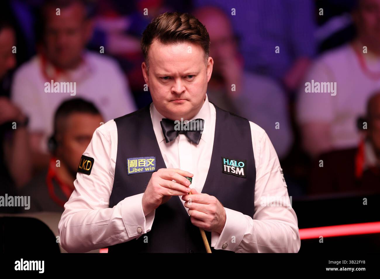 Shaun Murphy during his match against Judd Trump (not pictured) during ...