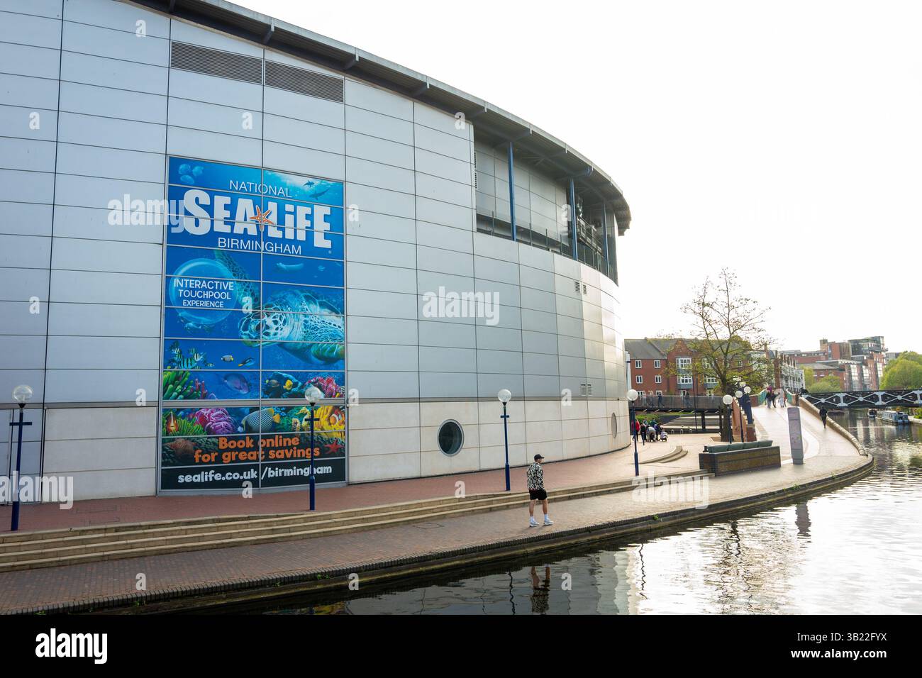 The external of the Birmingham Sea Life at the side of the Fazeley ...