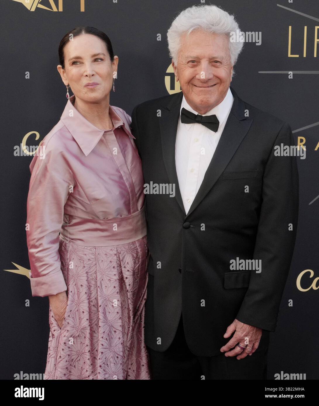 (L-R) Lisa Hoffman and Dustin Hoffman at the 50th AFI Life Achievement ...