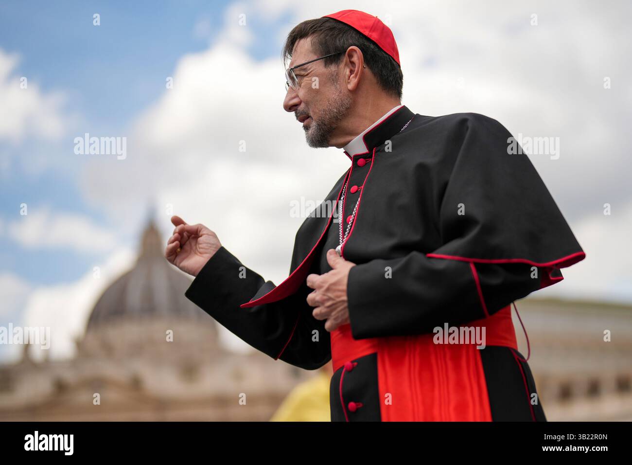 Archbishop of Madrid, Cardinal Jose Cobo Cano walks in St. Peter's ...
