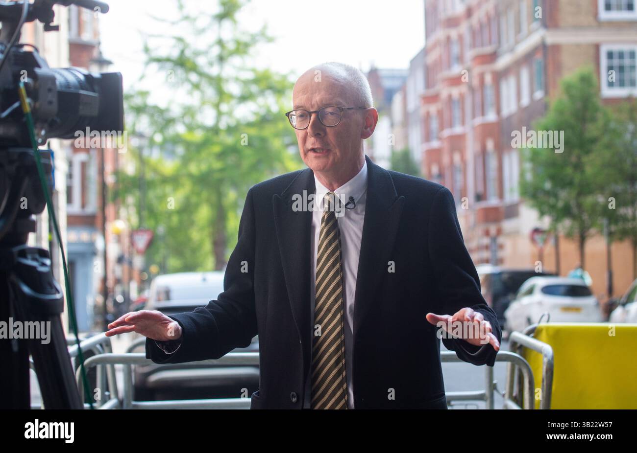 London, England, UK. 27th Apr, 2025. PAT MCFADDEN, Chancellor of the ...