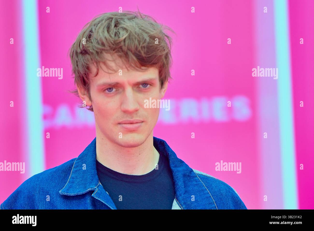 Cannes, France. 26th Apr, 2025. Oscar Lesage at the pink carpet during ...