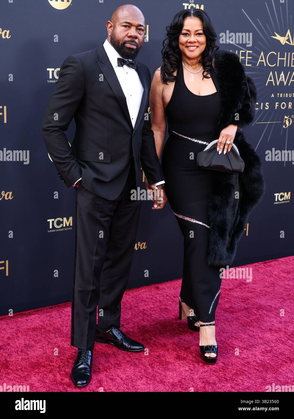 HOLLYWOOD, LOS ANGELES, CALIFORNIA, USA - APRIL 26: Antoine Fuqua and wife Lela Rochon arrive at ...