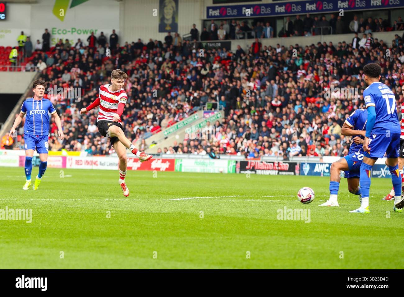 Eco - Power Stadium, Doncaster, England - 26th April 2025 Charlie Crew ...