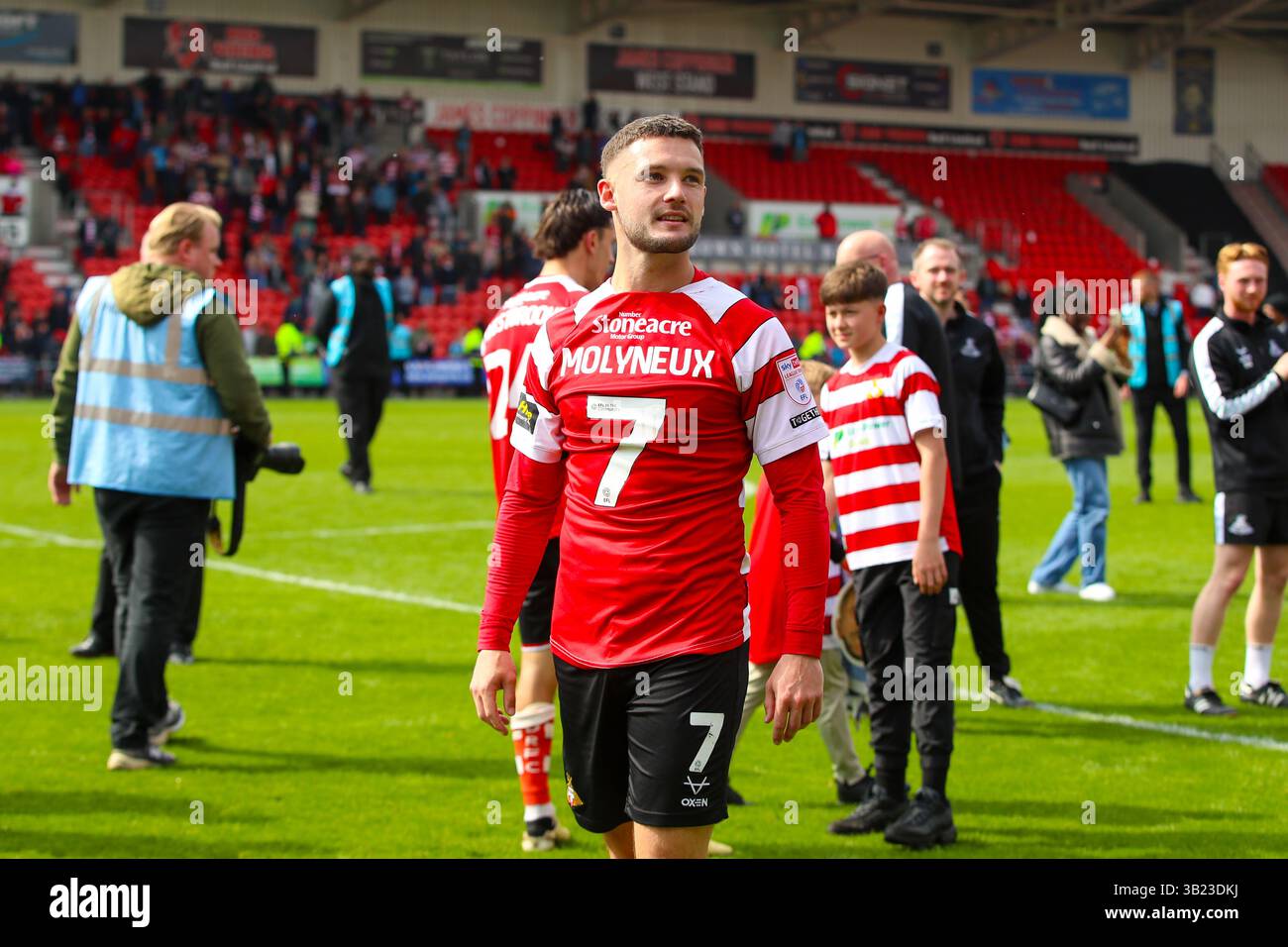 Eco - Power Stadium, Doncaster, England - 26th April 2025 Luke Molyneux ...
