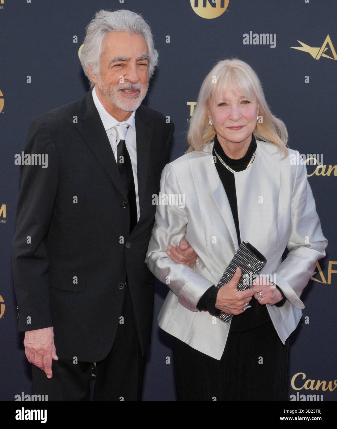 Los Angeles, USA. 26th Apr, 2025. (L-R) Joe Mantegna and Arlene Vrhel ...
