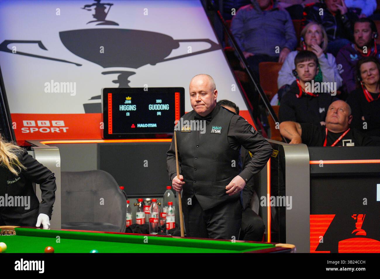 John Higgins of, UK. , . Halo World Snooker Championship, Crucible ...