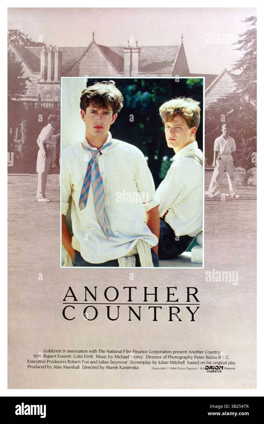 COLIN FIRTH and RUPERT EVERETT in ANOTHER COUNTRY (1984), directed by ...