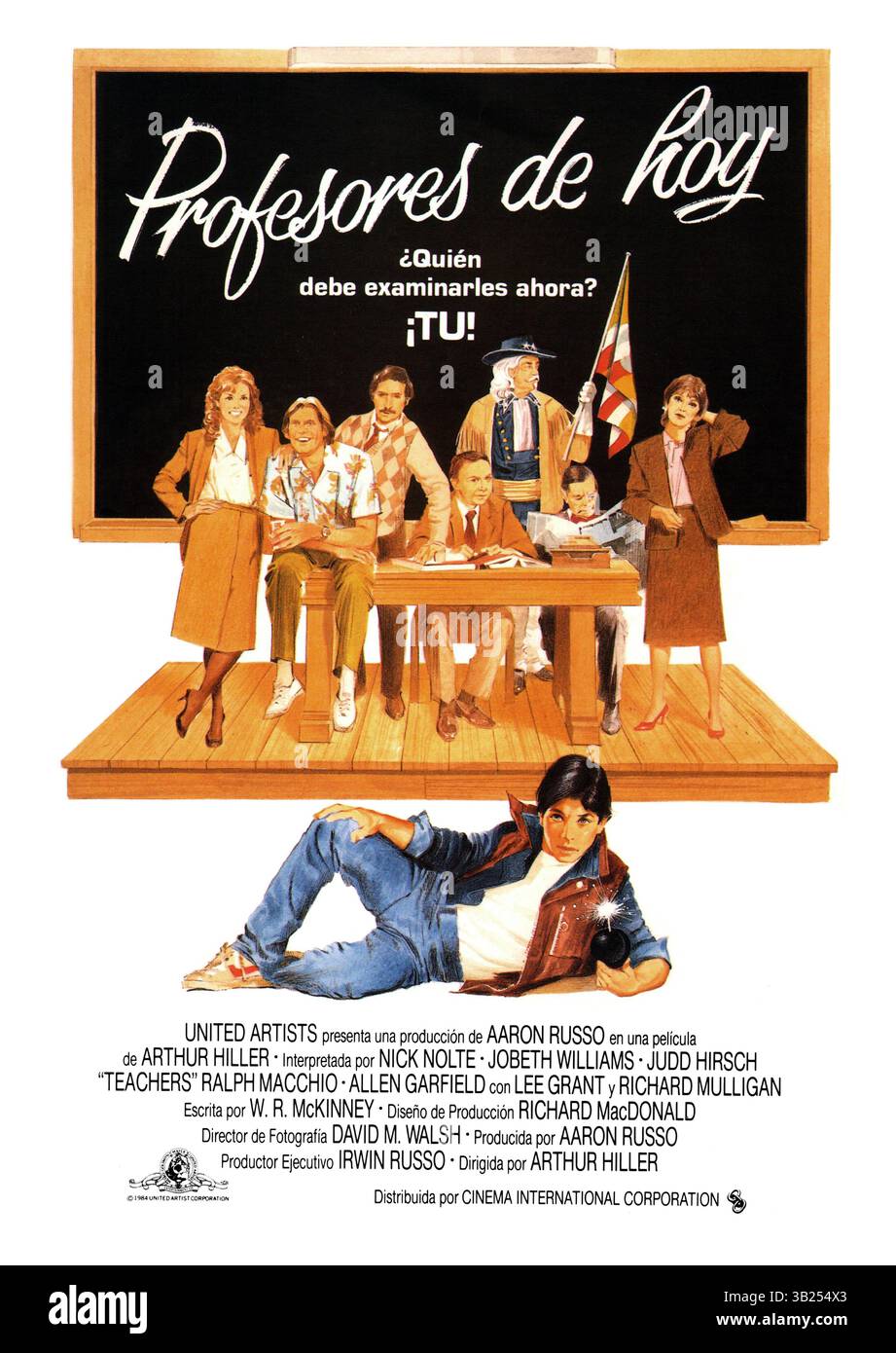 TEACHERS (1984), directed by ARTHUR HILLER. Credit: M.G.M/UNITED ARTIST ...