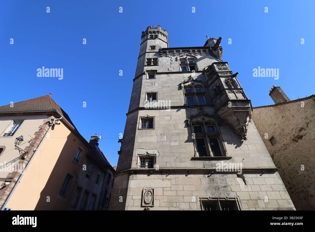 Aldermen's Tower, former town hall, built in the 15th century, town of ...