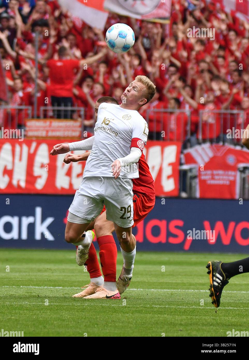 April 26, 2025, Allianz Arena, Munich, GER, 1.FBL, FC Bayern Munich vs ...