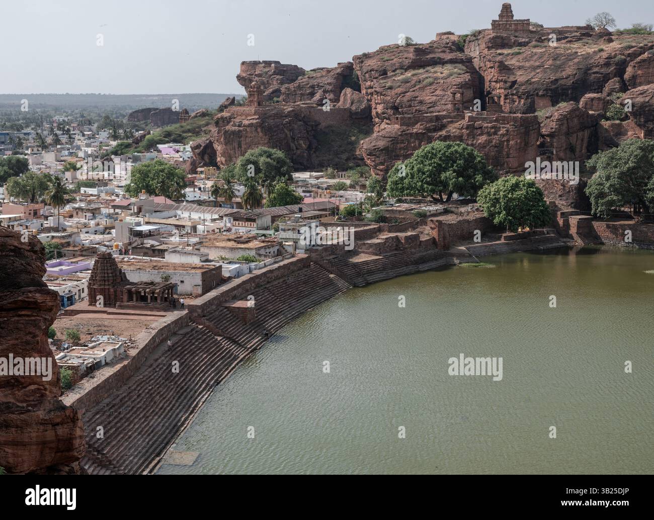 The Badami cave temples are a complex of four Hindu, Jain and, it is believed, Buddhist cave ...