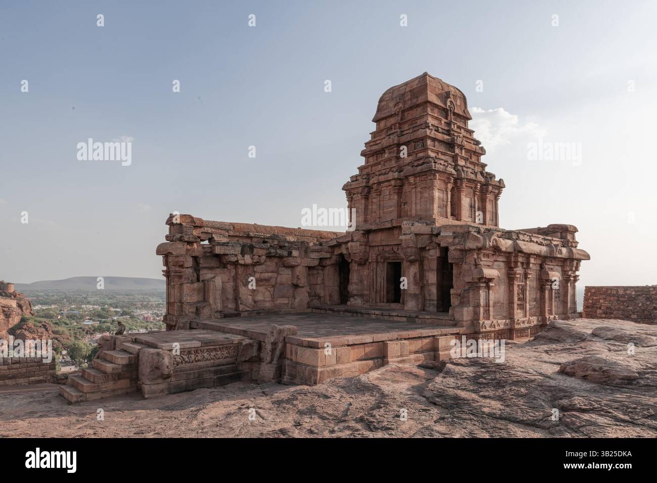 The Badami cave temples are a complex of four Hindu, Jain and, it is believed, Buddhist cave ...
