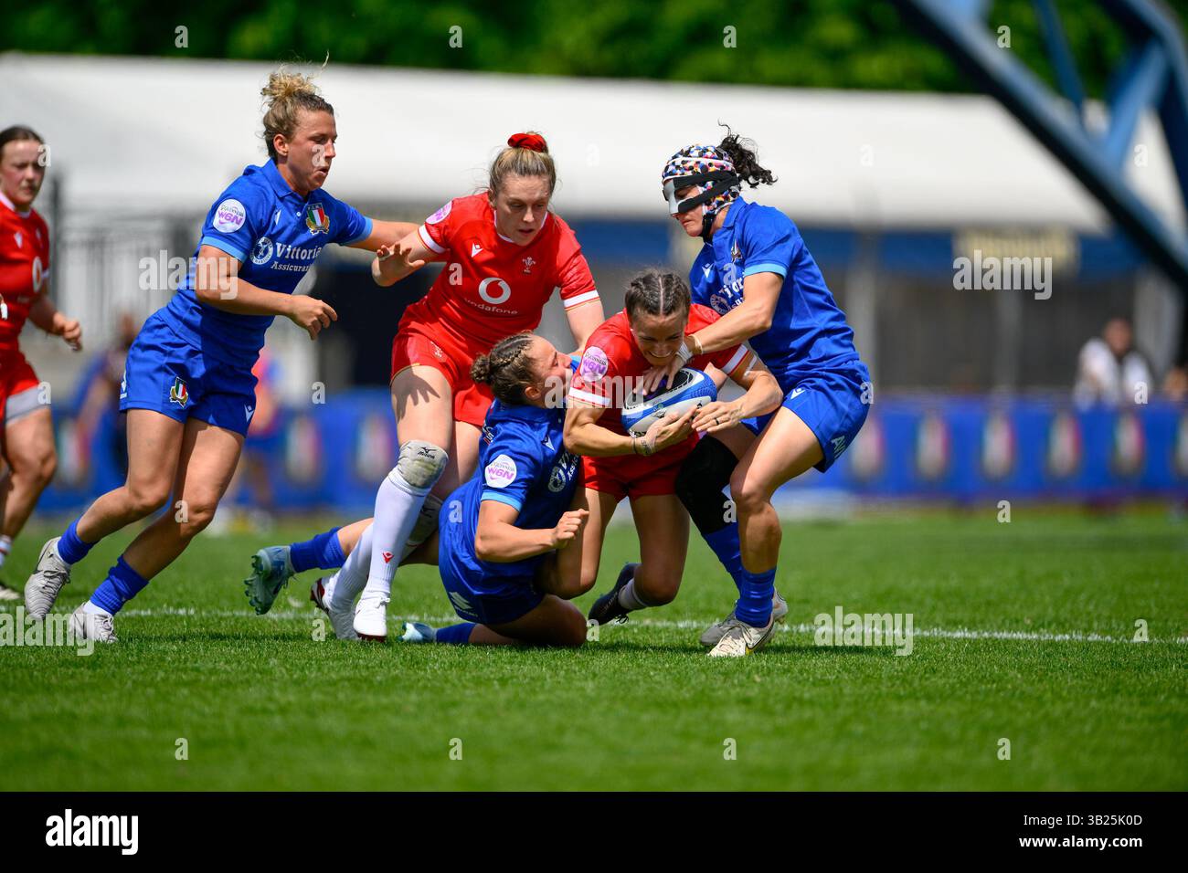 Jasmine Joyce ( Wales ) during 2025 Women's Six Nations - Italy vs ...