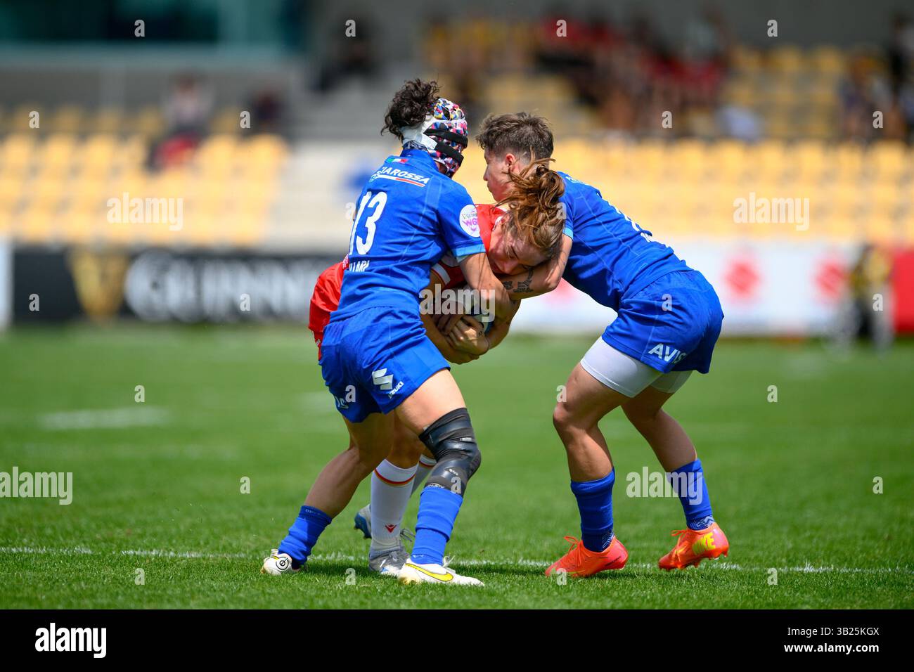 Lisa Neumann ( Wales ) during 2025 Women's Six Nations - Italy vs Wales ...