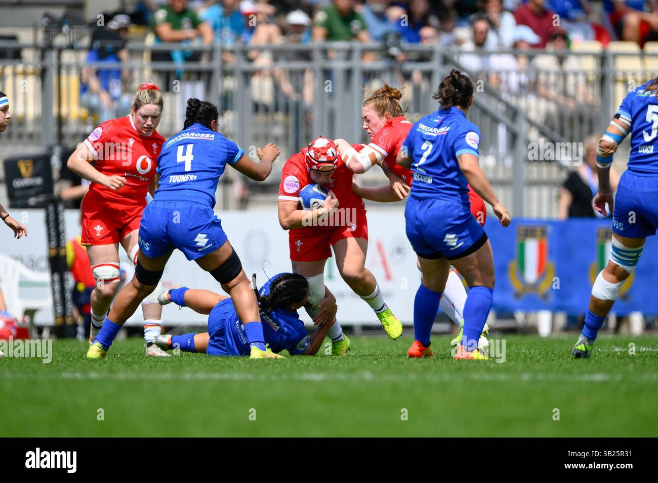 Parma, Italy. 27th Apr, 2025. Donna Rose ( Wales ) during 2025 Women's ...