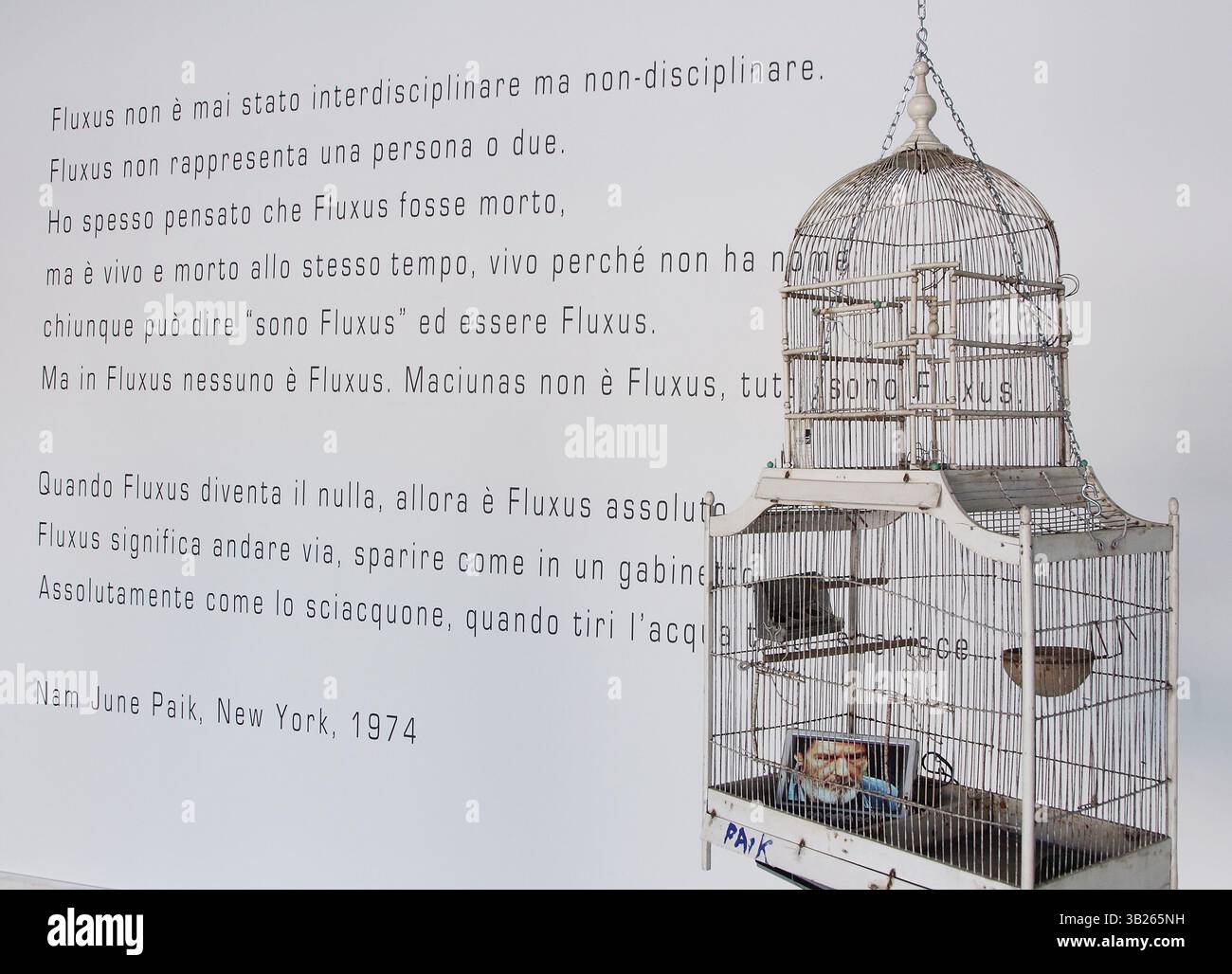 Jan 27, 2011 - Rome, Italy - The father of the Video Art Nam June Paik ...