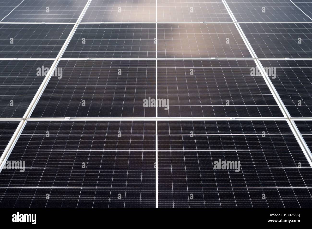 Solar panels photovoltaic power station. Alternative source of ...