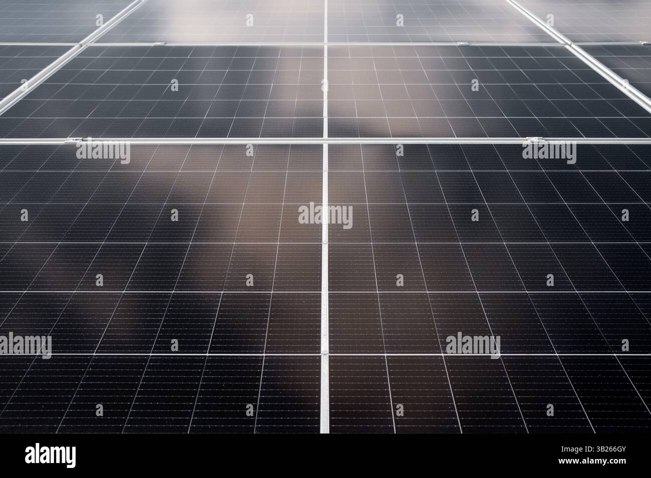 Solar panels photovoltaic power station. Alternative source of ...