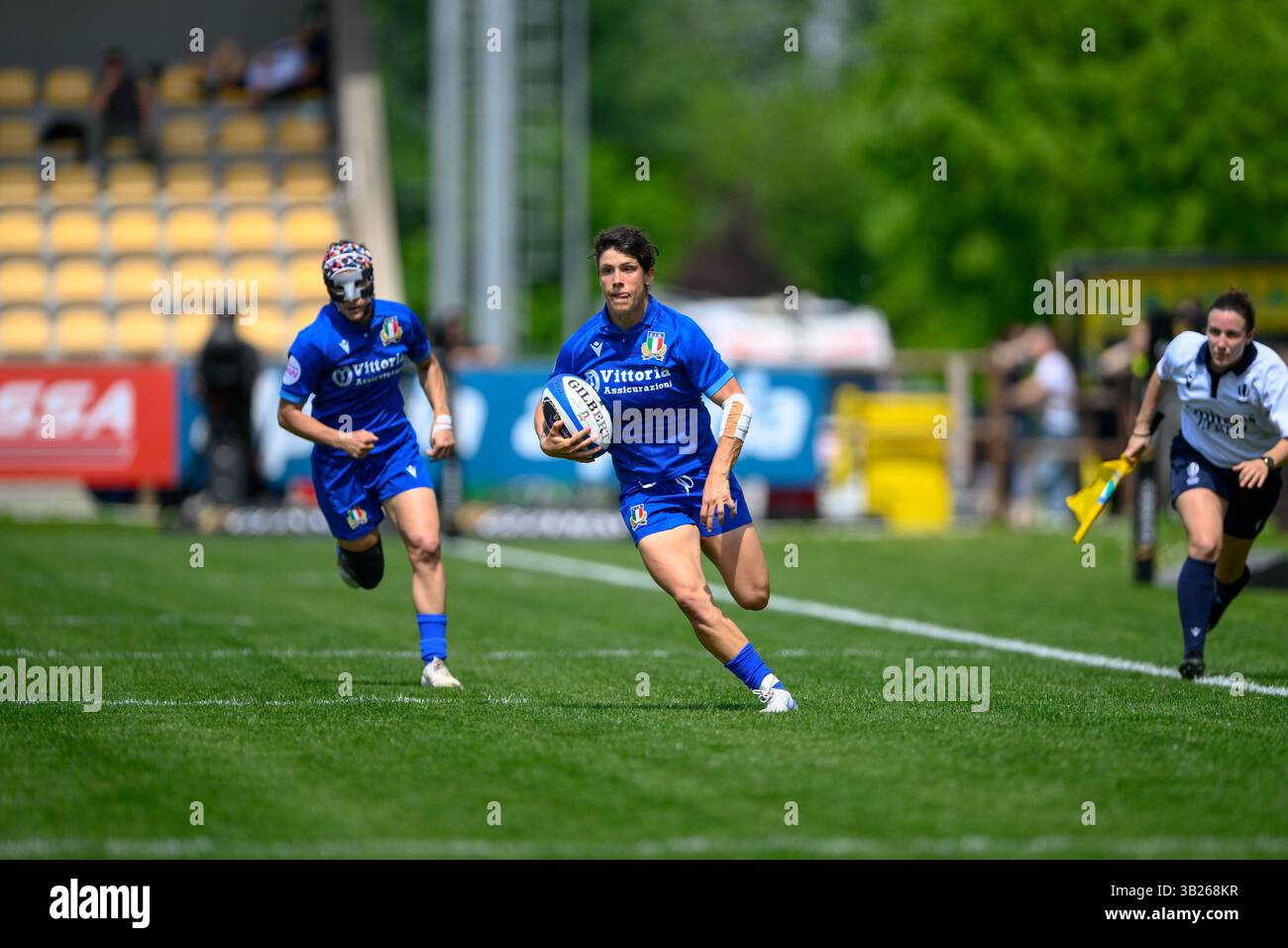 Parma, Italy. 27th Apr, 2025. Aura Muzzo ( Italy ) during 2025 Women's ...