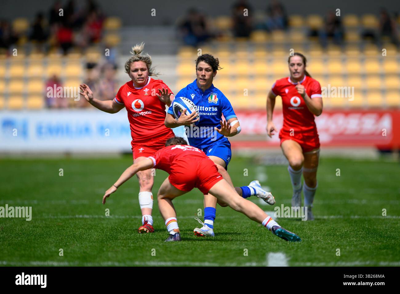 Parma, Italy. 27th Apr, 2025. Aura Muzzo ( Italy ) during 2025 Women's ...