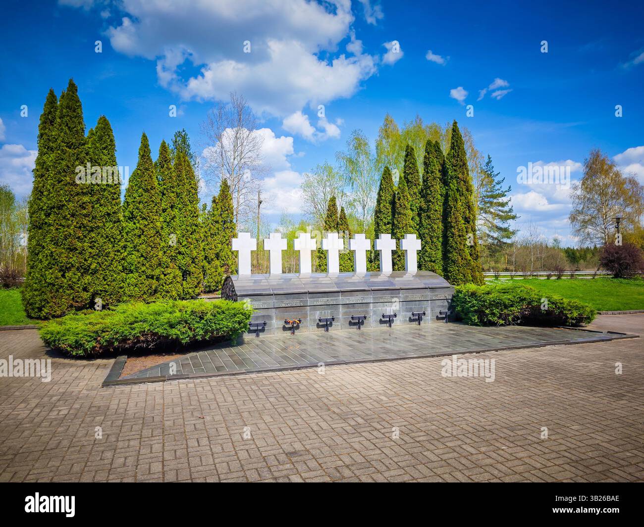 Medininkai memorial hi-res stock photography and images - Alamy