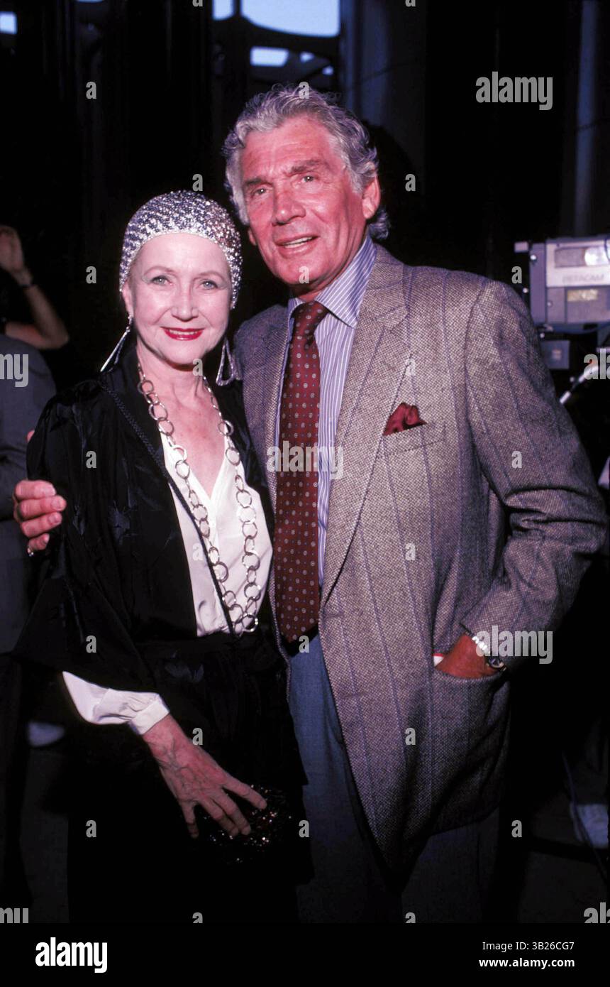 Jun. 22, 1988 - F6489.06-1988.GENE BARRY AND WIFE BETTY.(Credit Image ...