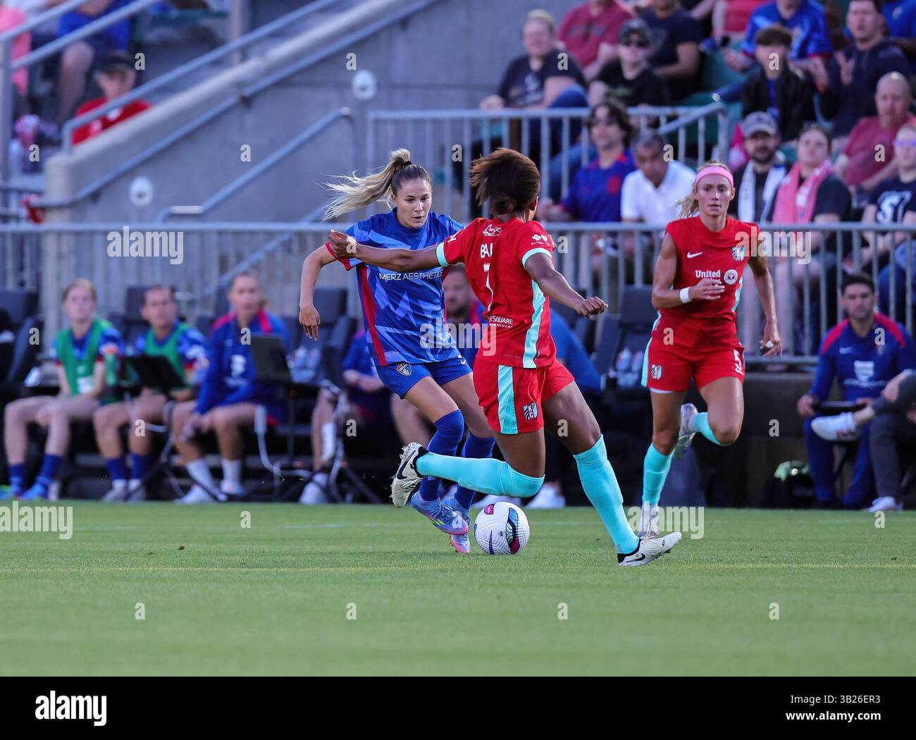 April 26, 2025, Cary, North Carolina, USA: North Carolina Courage ...