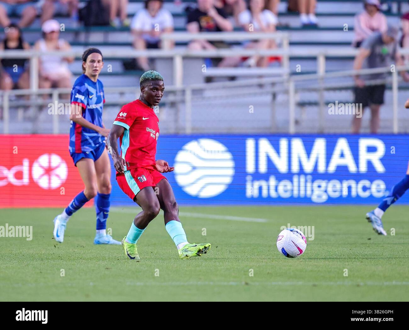 Cary, North Carolina, USA. 26th Apr, 2025. KC Current forward TEMWA ...