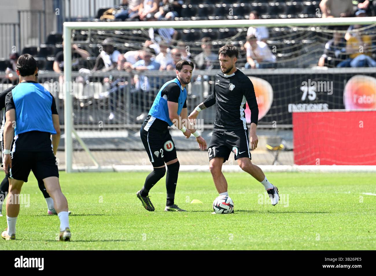 France. 27 April, 2025. Angers, France. 27th Apr 2025. 21 Jordan LEFORT ...