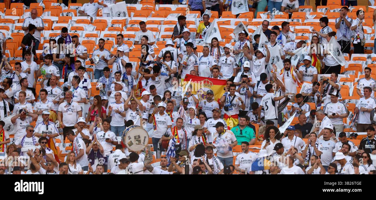 Spanish King Cup (Copa del Rey) final soccer match FC Barcelona vs Real ...