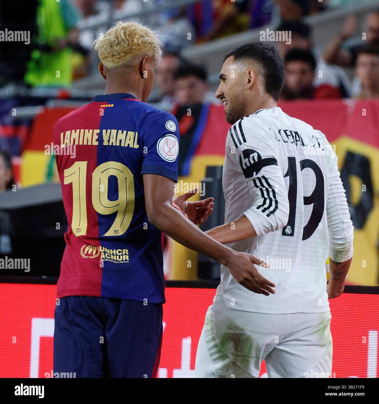 Spanish King Cup (Copa del Rey) final soccer match FC Barcelona vs Real ...